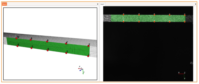 Digital image correlation for crack measurement - EikoSim