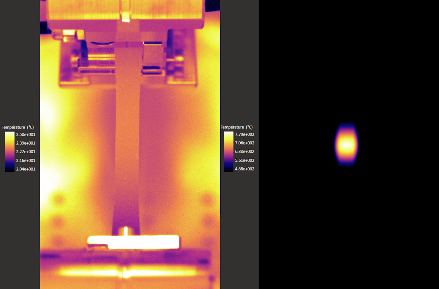 Thermomechanical DIC — Coupled DIC & IR Test Bench | EikoSim